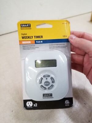 Smart Electricial Digital Weekly Timer 125V 368-1648 | eBay
