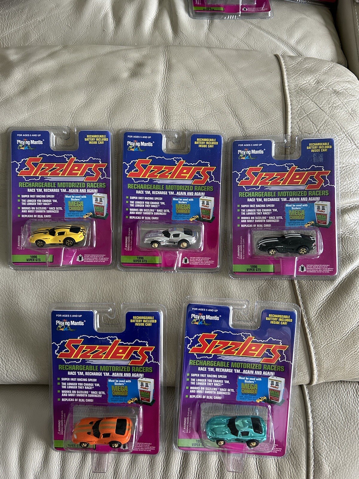 Playing Mantis Hot Wheel Sizzlers*Factory Sealed Lot Of 5 Viper GTS ...