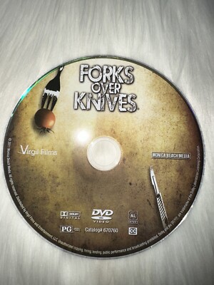 Forks Over Knives (DVD, 2011) DISC ONLY GA 829567076026| eBay