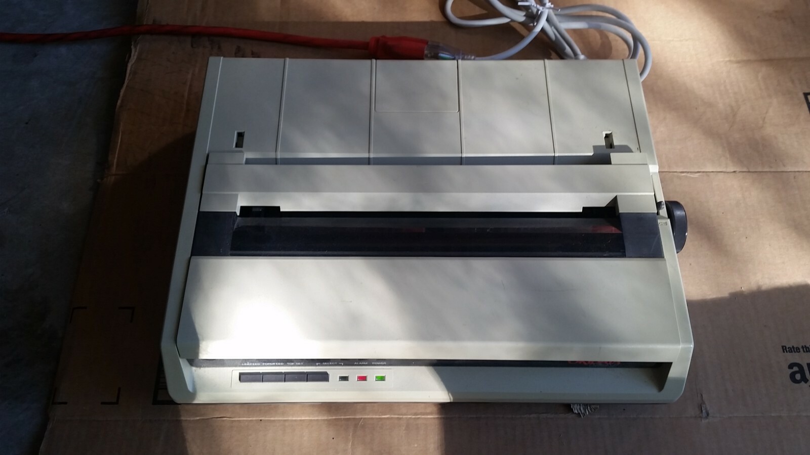 Okidata 120 Dot Matrix Printer GE5250E for Commodore 64 C64 Computer ...