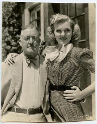 JOYCE MATHEWS & HER FATHER 1930s Vintage Movie Photo 14345 | eBay