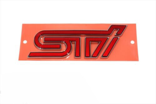 NEW OEM 2011-2014 Subaru Impreza WRX STi Rear Letter Emblem Decal Set ...