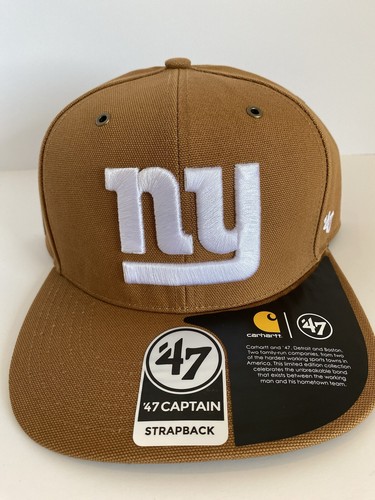 New York Giants Carhartt x ‘47 Captain Adjustable Strapback Cap Hat New ...