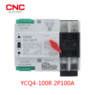 Transfer Switches - Automatic Transfer Switch 100 Amp