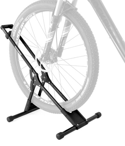 ROCKBROS Steel Bicycle Display Stand Portable Folding Floor Wheel ...