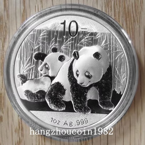 2010 China 10YUAN Panda Silver coin China 2010 Panda silver coin 1oz Ag ...