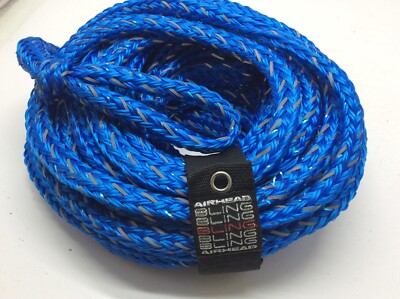 Airhead Kwik Tech Bling Rope 6 Person Tube Blue AHTR-16BL | eBay