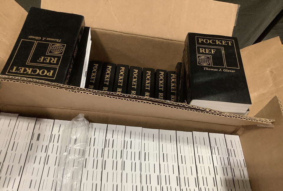 POCKET REF 4th Edition by THOMAS J GLOVER - Paperback - NEW ...