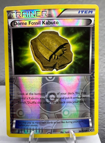 Reverse Holo Dome Fossil Kabuto 96/124 Uncommon XY - Fates Collide ...