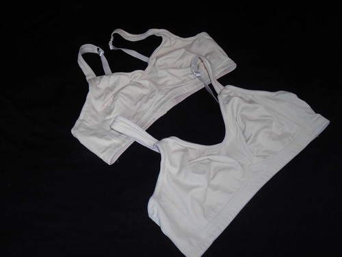 42C TWO Beige Soft Cup Wireless AMOENA Mastectomy Marlena Pocket Bras ...