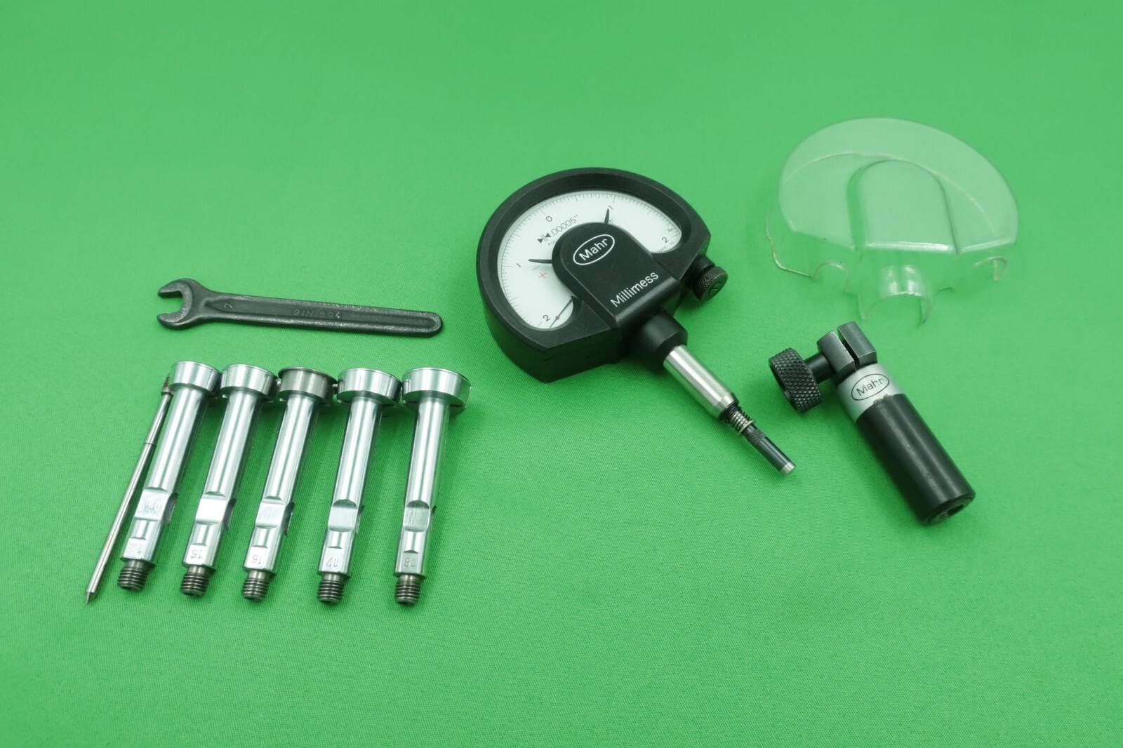 Mahr Millimess Dial Comparator 2-0-2 .00005" & Bore Gage Adaptor ...