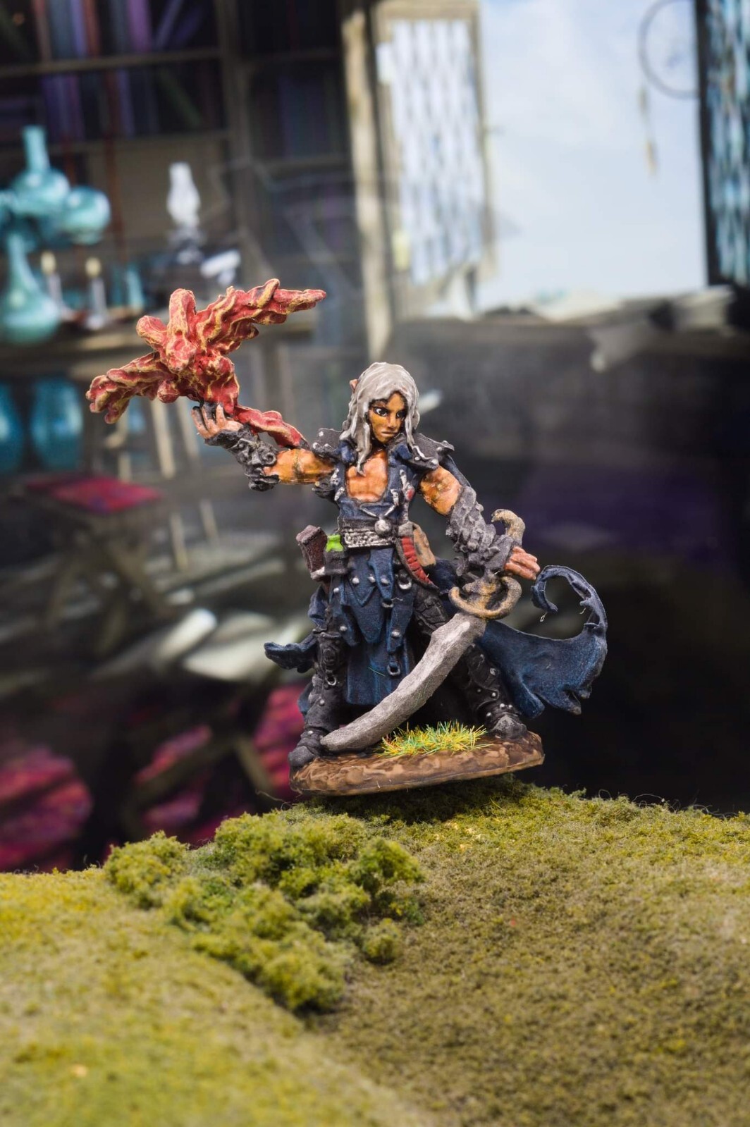Hand Painted Seltyiel, Iconic Magus Reaper Miniature #89014 | eBay