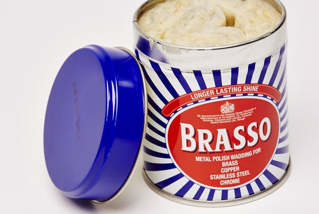 BRASSO Wadding Duraglit Metal Polish for Brass Copper Chrome Stainless ...