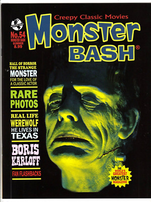 MONSTER BASH MAGAZINE #54 2024 NM 9.4 NEW (UNREAD) FRANKENSTEIN | eBay