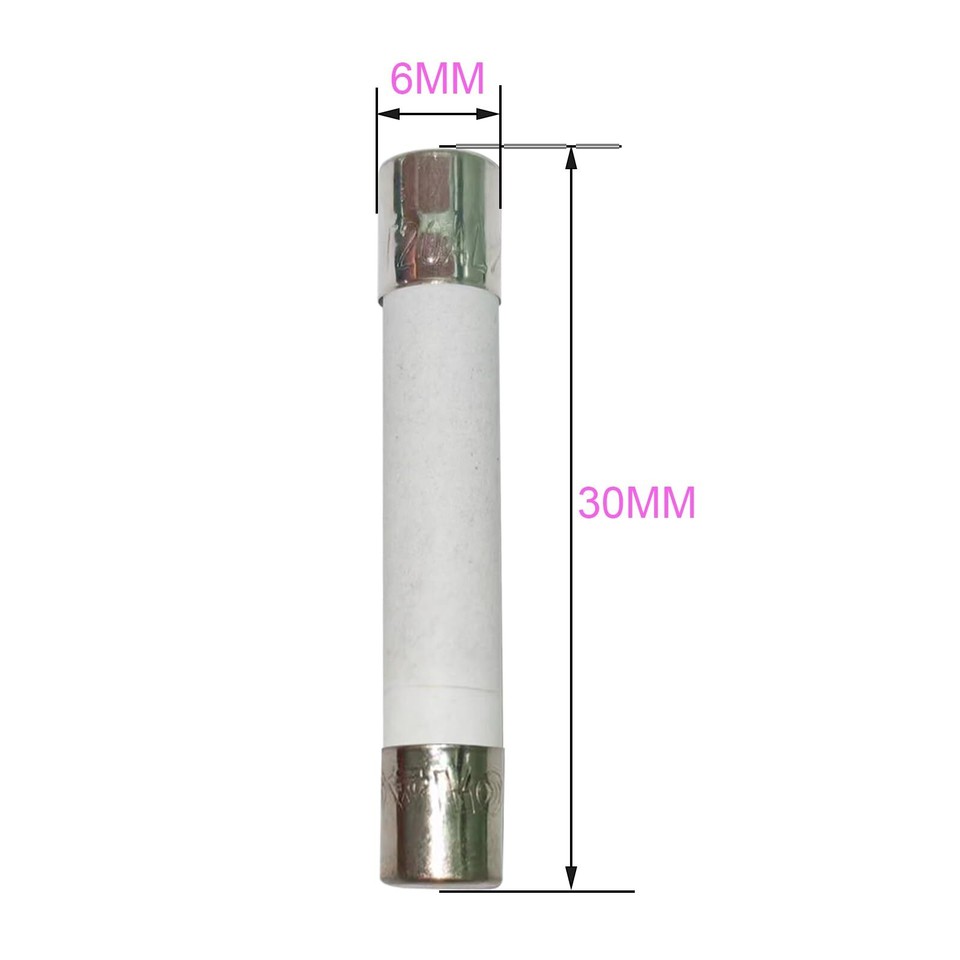 20 Amp Microwave Fuse 20a Ceramic Fuse 20a Fuse 250V Slow-Blow ...