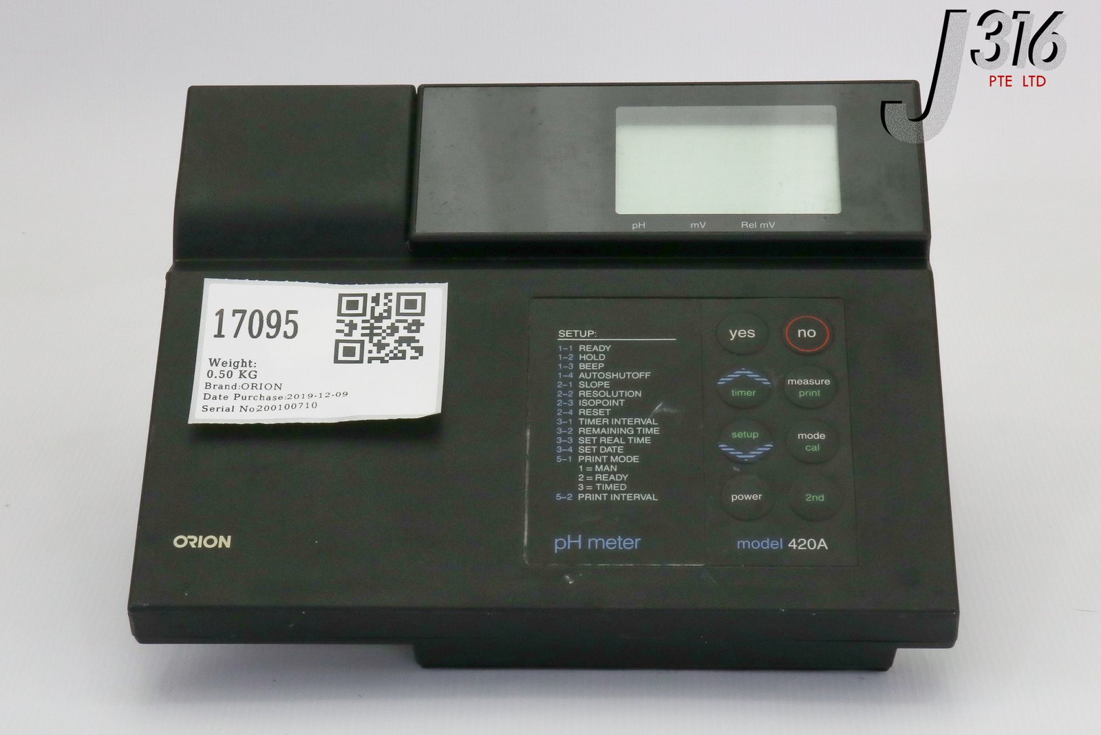 Orion 420A Ph Meter With Beckman S512a Probe for sale online | eBay