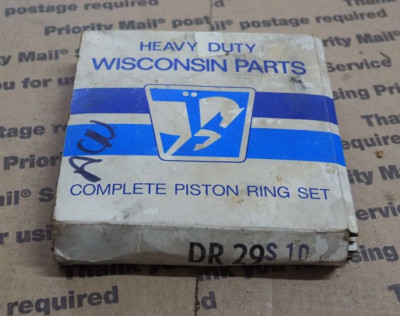 Wisconsin Robin Engines ACN DR29S-10 RINGS .10 over New Old Stock BX204 ...