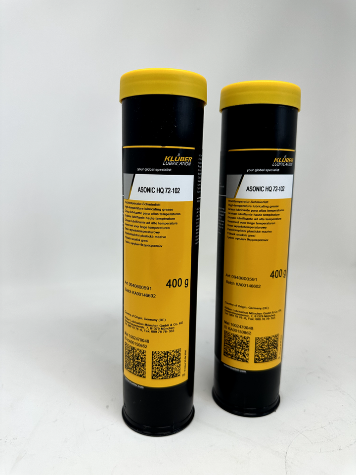 Kluber ASONIC HQ 72-102 High-temperature lubricating grease 400g | eBay