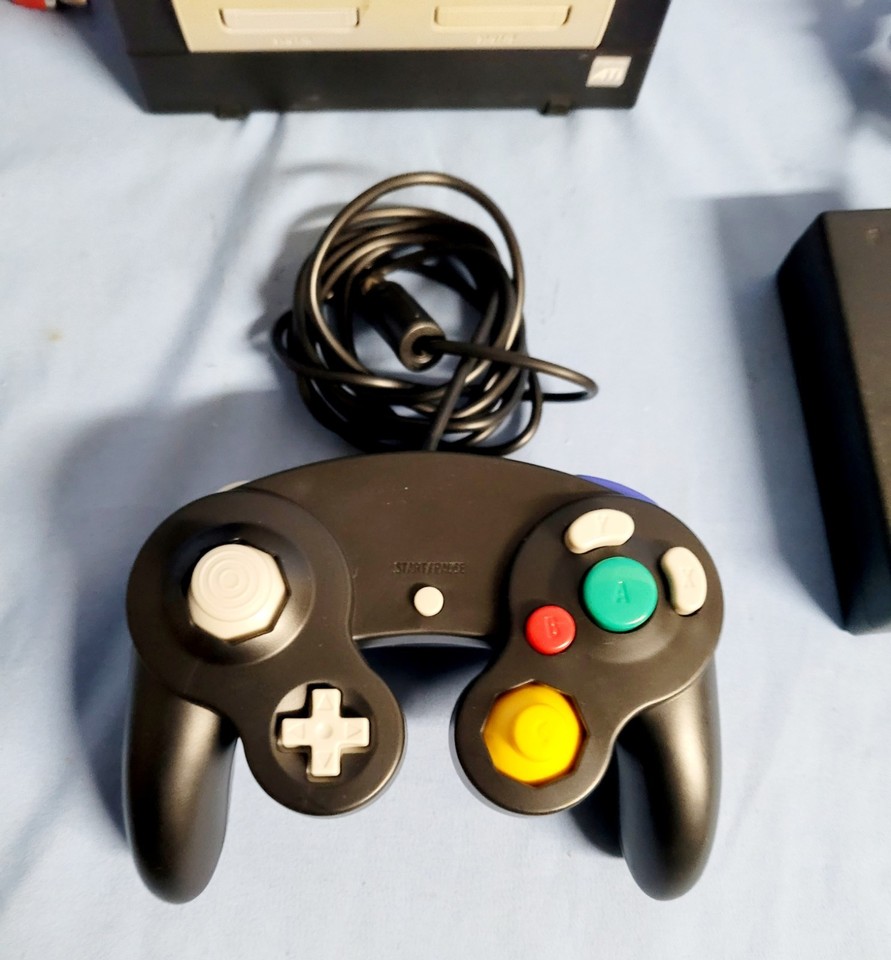 Gamecube Console And Intec Portable Gamecube Screen With One Controller ...