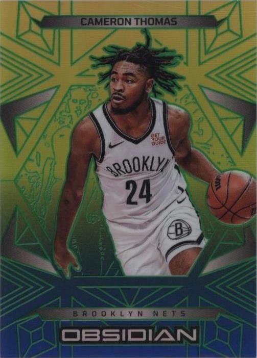 2024-25 Panini Obsidian - Cameron Thomas, Cameron Thomas #111 Electric ...