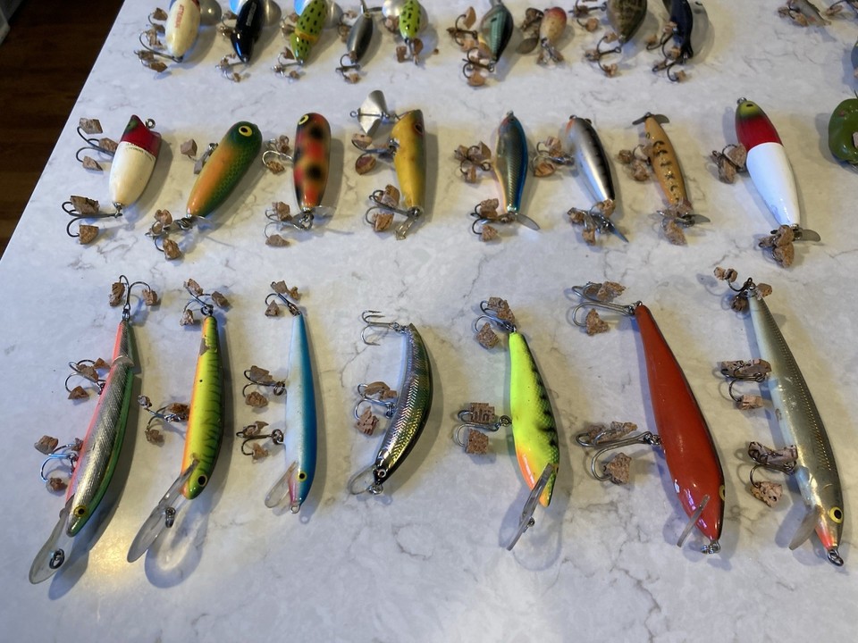1950s-2000s Fishing Lure Lot of 60 Vintage Lures | eBay