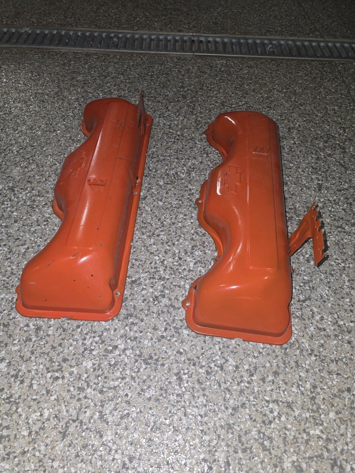 1958 - 1965 GM CHEVY VALVE COVERS CHEVROLET 348 409 Pre Owned | eBay