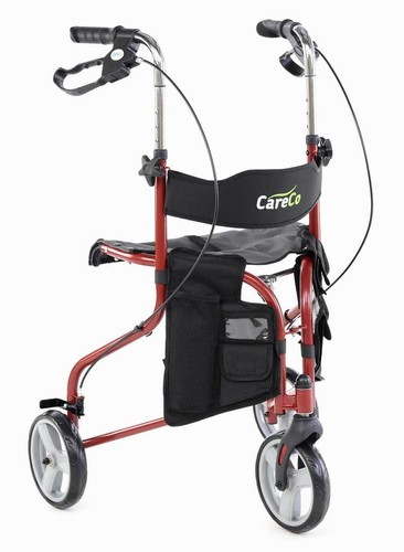 Lightweight Folding 3Wheel Rollator CareCo Liteway Mobility Tri-Walker ...