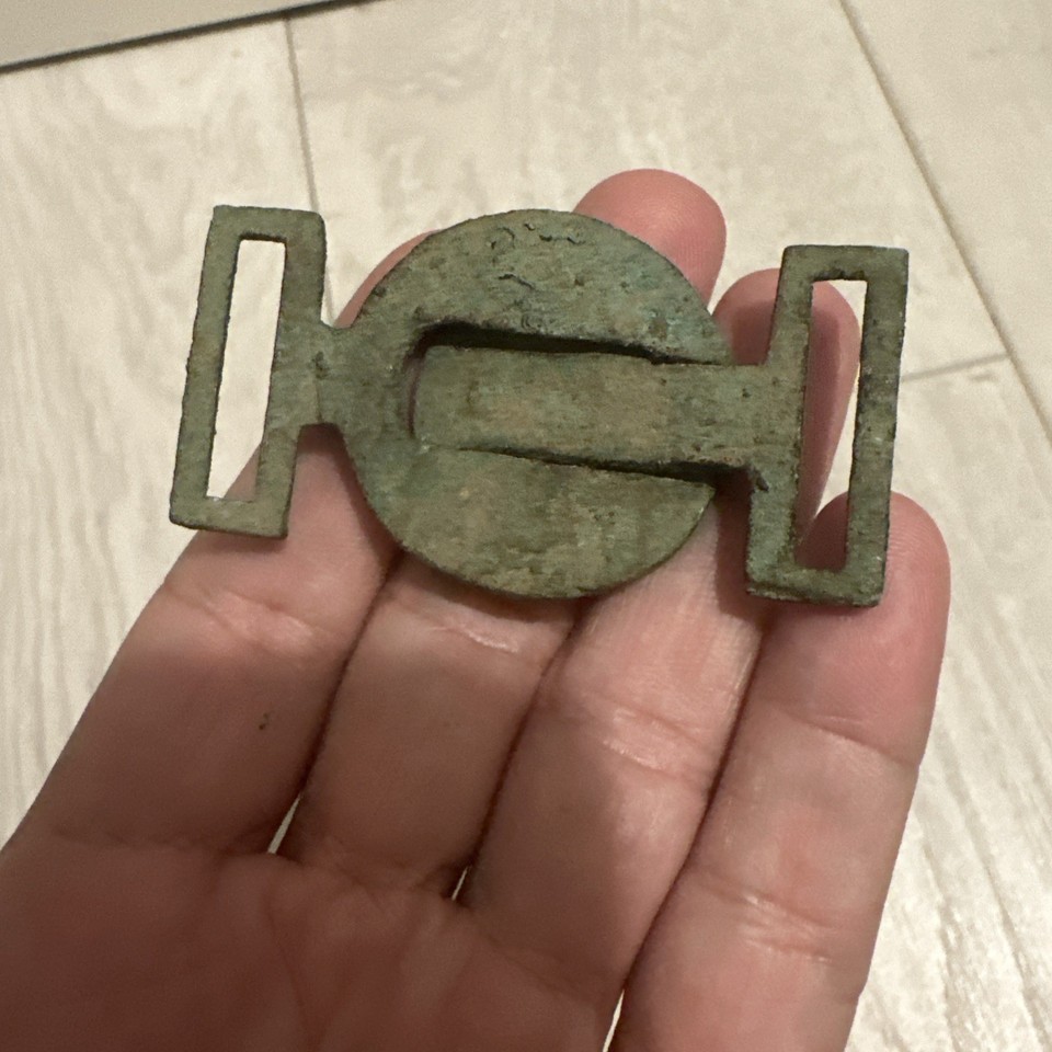 Rare Civil War Two Piece Confederate Cs “baby” Buckle | eBay