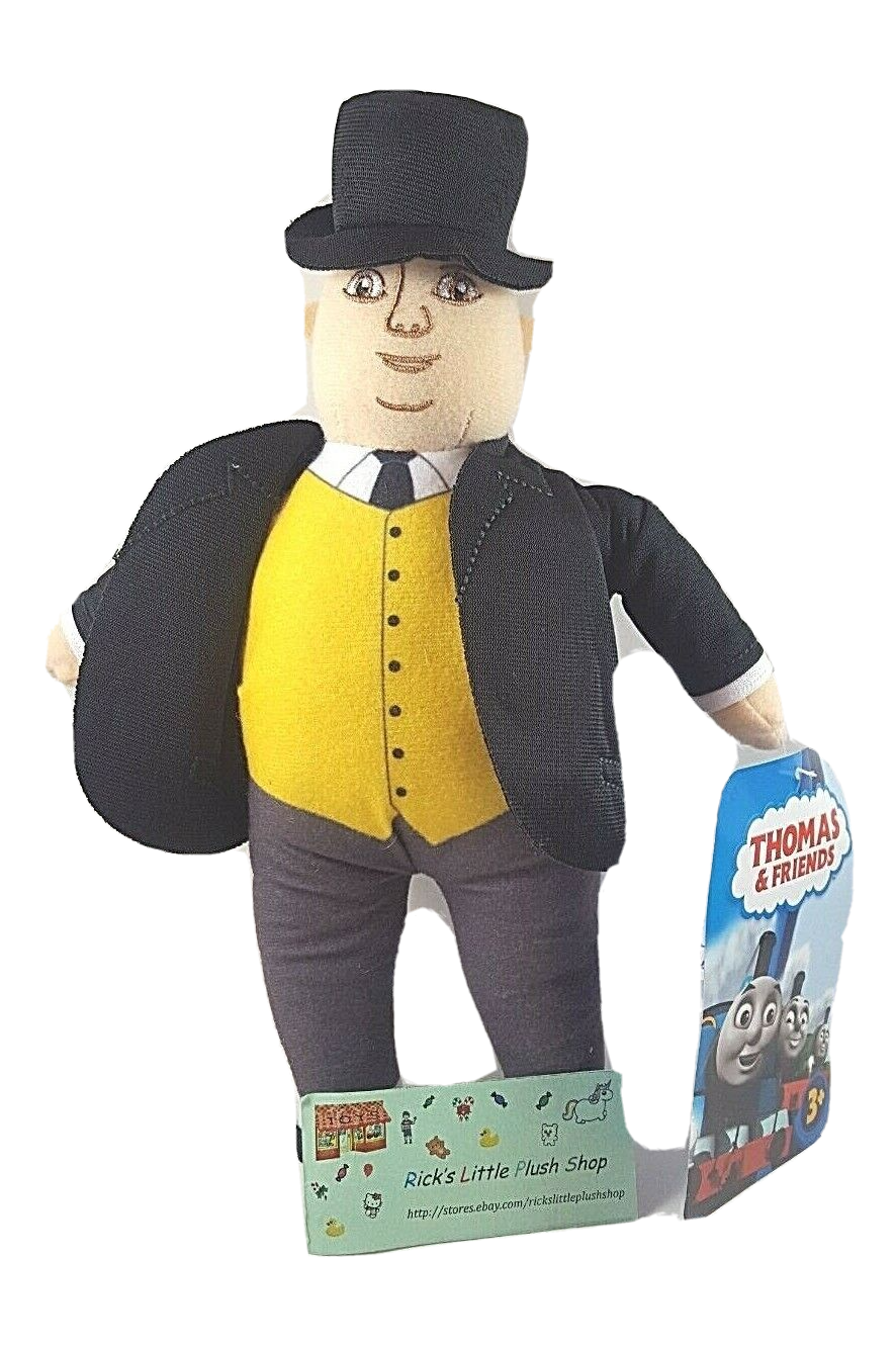 TOYBARN Thomas Friends Thomas And Conductor Plush Toy 2-Pc