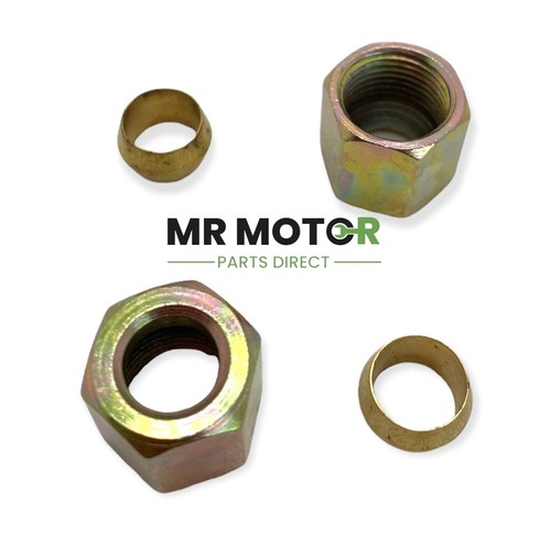 Land Rover Defender 200TDi M12 Fuel Pipe Nuts & Olives - NRC9770 ...