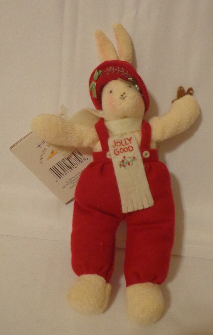 HALLMARK PLUSH TOY BUNNIES BY THE BAY JOLLY GOOD ICE FOLLY RABBIT ...