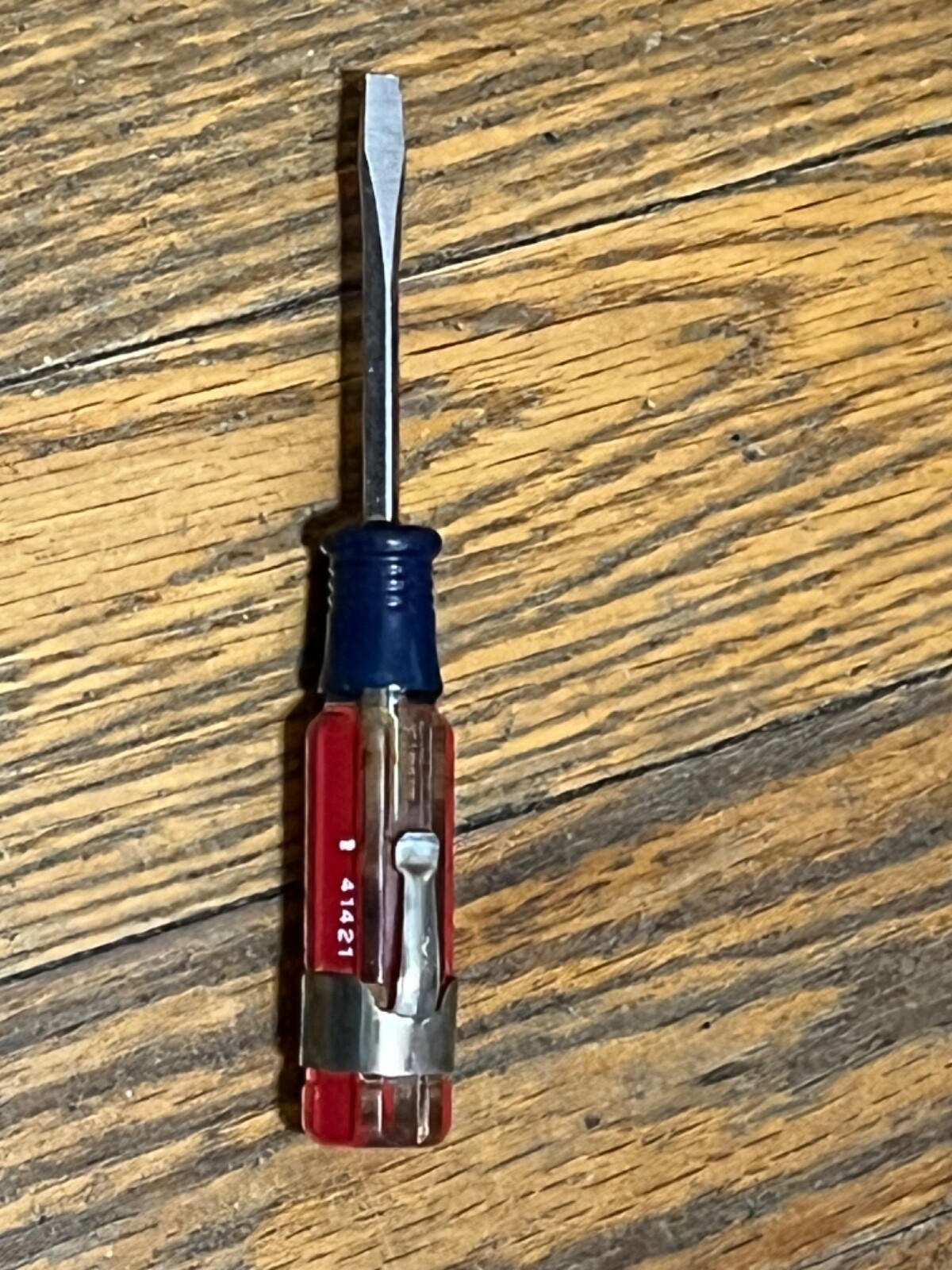Vintage Craftsman 41421 + WF Made in USA 1/8 Slotted Pocket Screwdriver ...