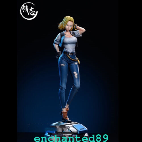JingZhi Studio Dragon Ball Android 18 Resin Statue In Stock 1/6 Scale ...