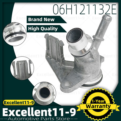 For A4 A5 A6 Q5 Aluminum Alloy Engine Coolant Hose Flange 06H121132H ...