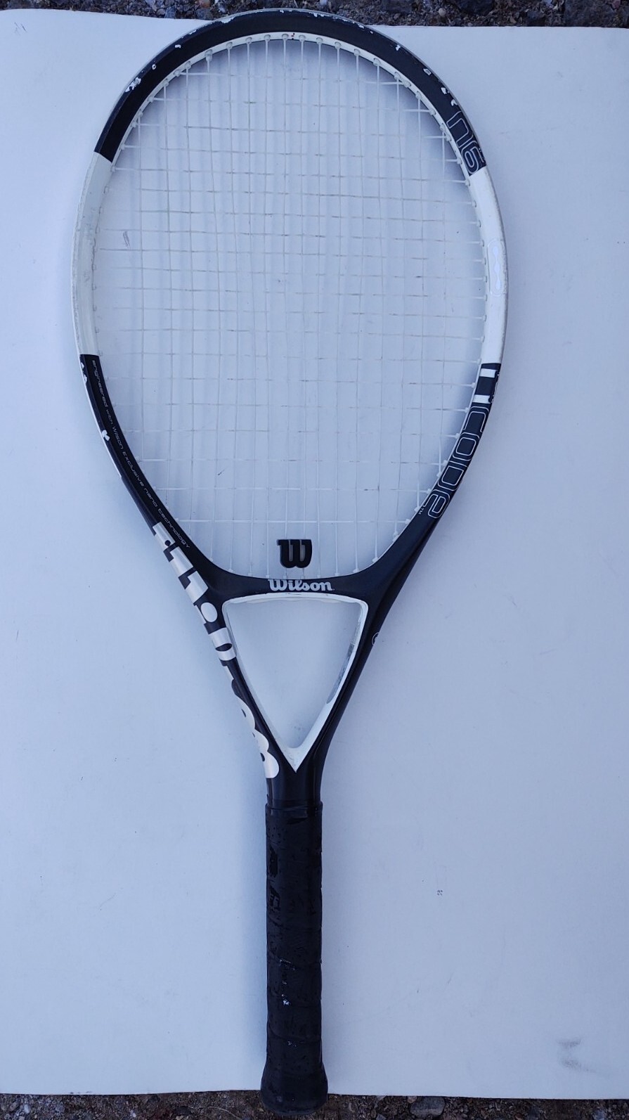 WILSON nCode n6 Oversize OS Tennis Racquet Racket 4 3/8” Grip | eBay