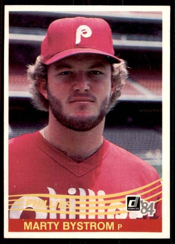 1984 Donruss Marty Bystrom . Philadelphia Phillies #259 | eBay