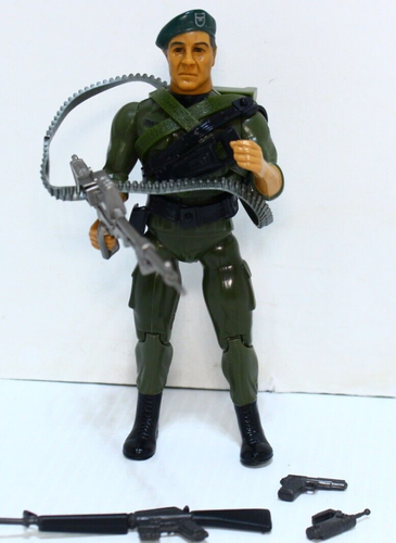 Vintage 1986 Rambo Colonel Trautman Action Figure Near Complete Coleco ...