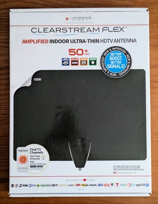Antennas Direct ClearStream FLEX Amplified TV Antenna - New in Box | eBay