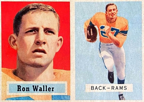 RON WALLER FOOTBALL CARD *2X3 FRIDGE MAGNET* NFL STAR RUNNING BACK LA ...