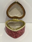 ️Pink Roses Heart Shaped Trinket Jewelry Box | eBay