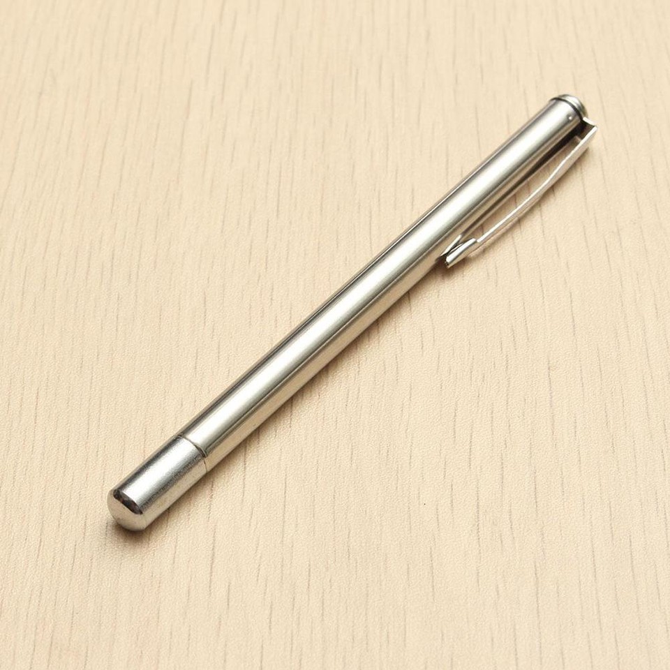 1PC Steel Telescopic Magnetic Ball Pen Pocket Baton Instrument AA X4K6 ...