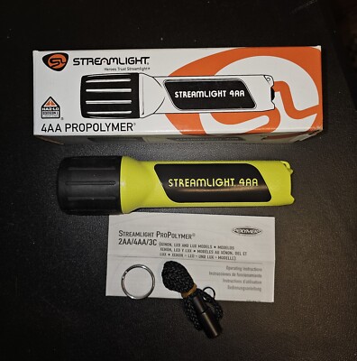 StreamLight Propolymer 4AA XENON Flashlight | eBay