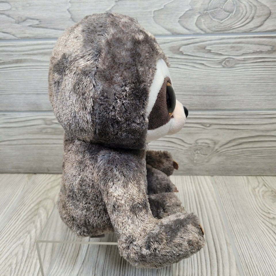 Ty Beanie Boos Sloth Plush Stuffed Animal Toy Brown Glitter Eyes | eBay