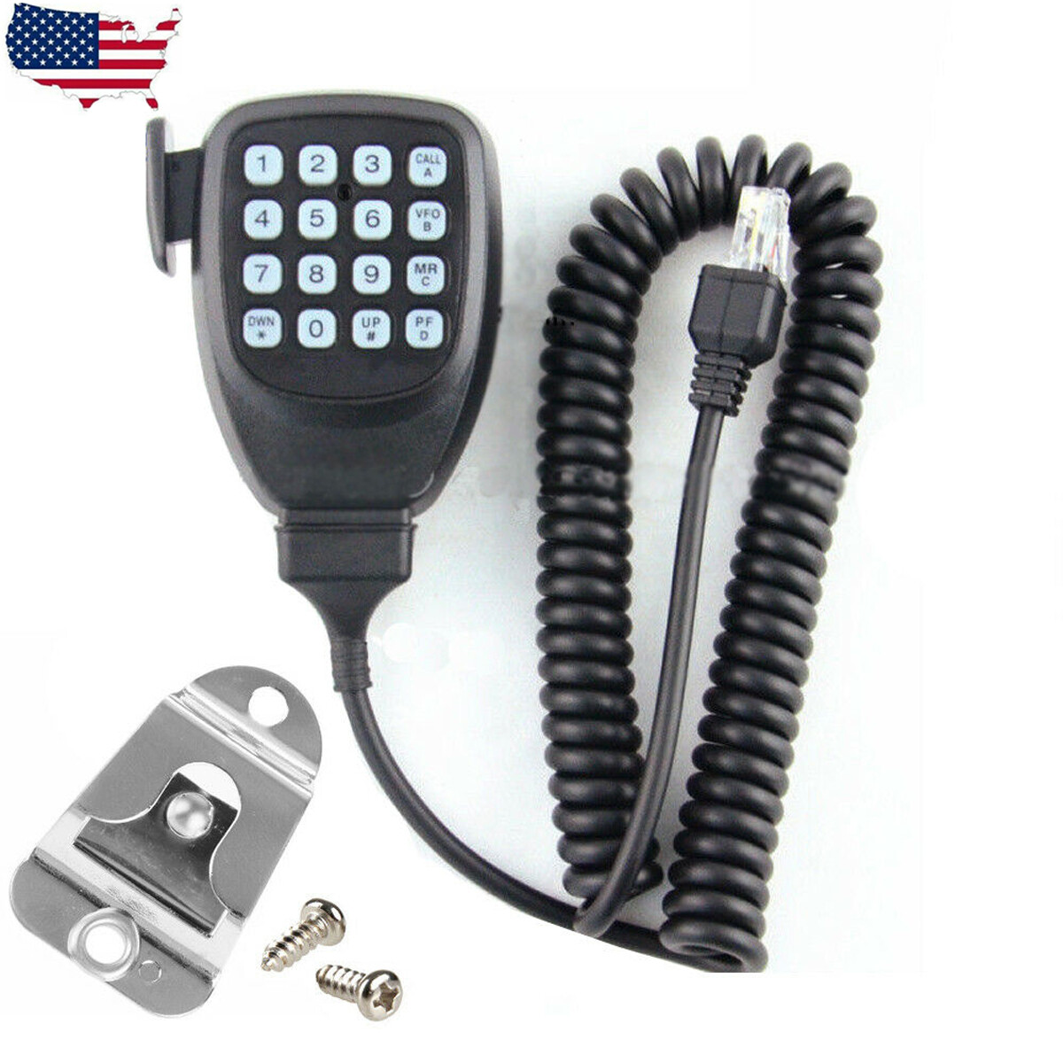 DTMF Microphone for Kenwood car radio TM-271A TM-281A TM-471A TM-481A ...