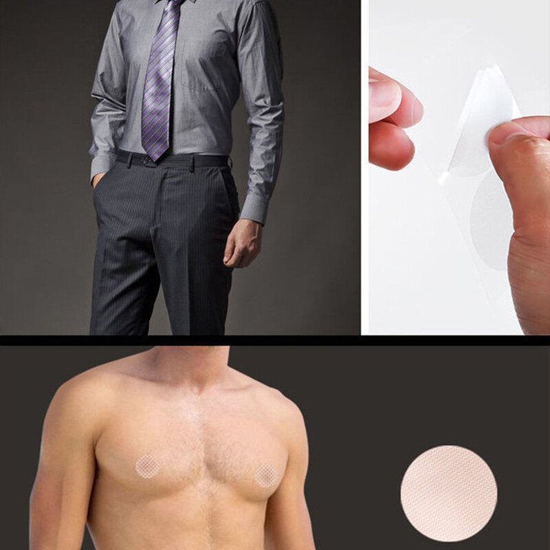 50 PCS Satin Black Flower Breast Cover Sticker Bra Pad Patch Self ...