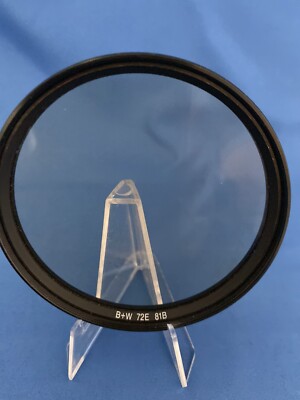 B+W 72mm 81B Filter (250605-2) | eBay