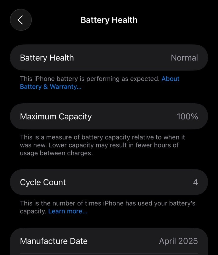 Apple iPhone 16 Pro Max 256GB | Verizon ONLY | Black Titanium 100% Batt ...
