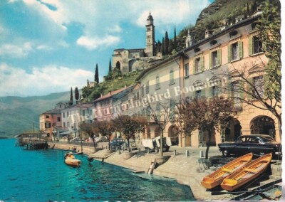 Lugano Switzerland Postcard with Stamp G18 | eBay UK