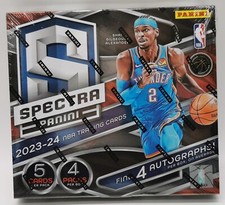 2023-24 Panini Spectra Basketball Checklist, Set Details, Boxes
