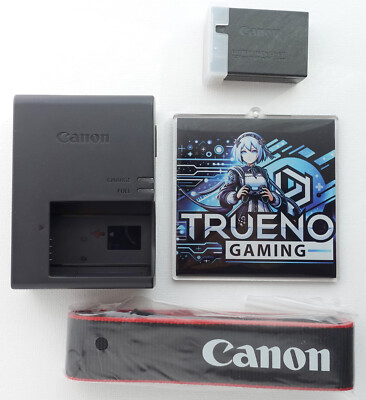 Genuine Canon LP-E17 Battery with LC-E17E Charger and Free Canon Camera ...